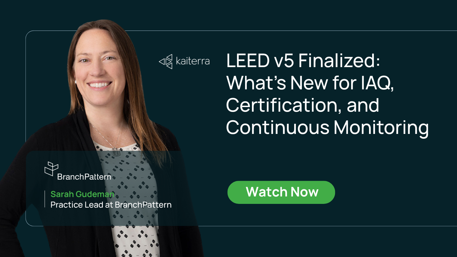 Kaiterra On-Demand | LEED v5 Finalized: What’s New for IAQ, Certification, and Continuous Monitoring